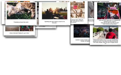 Writing Prompts with Pictures Creative Writing Activities by CrazyCharizma