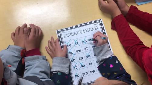 Holiday Fluency Find It BUNDLE (1st Grade) by Tickled Pink in Primary