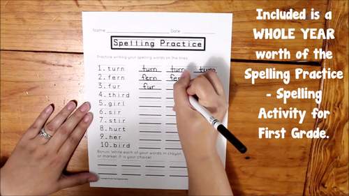 Spelling Practice Spelling Center-Grade 1 -Aligned with Journeys 2017 ...