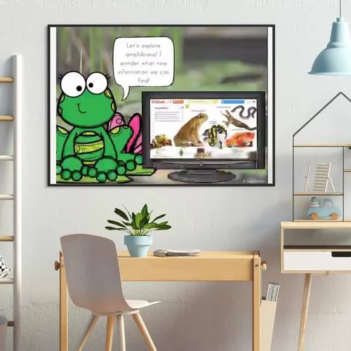Amphibians Lesson | Animal Traits | Frog Life Cycle | 1st & 2nd Grade ...