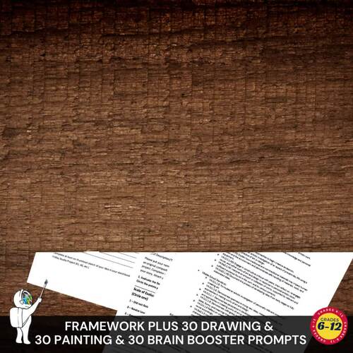 Student Choice Art Framework for Middle or High School Art with Task Cards