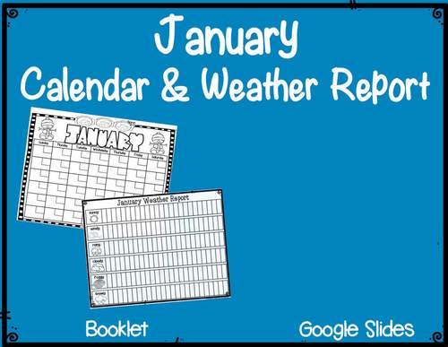 First Grade Daily Calendar & Review Google Slides & Student Booklet ...