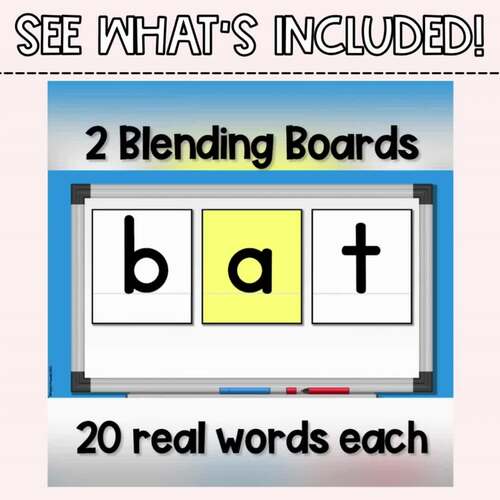 Blending Boards | Short a by Playful Pursuits | TPT