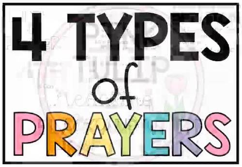 Four Types of Catholic Prayer Posters - Classroom Decor | TPT
