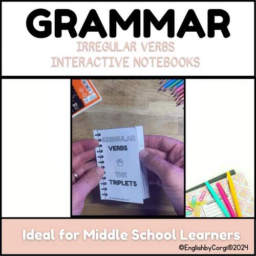 Irregular Verbs Made Easy: 10 Grouped Lists for ESL & EFL Students