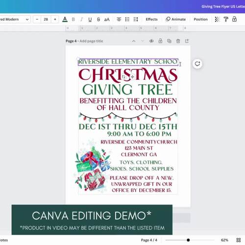 Bake Sale Flyer Canva Template, Editable Valentine Bake Sale Fundraiser ...