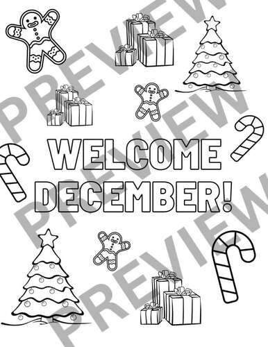 December & Christmas Activity Packet| Morning Work and Early Finisher