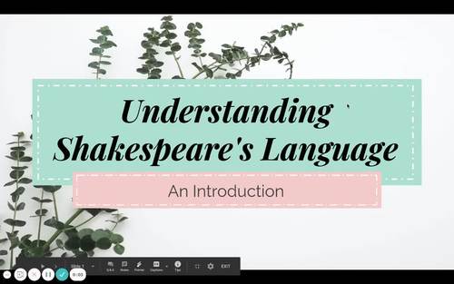 Shakespeare's Language: Understanding Shakespeare & the Language of ...