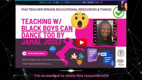 Black Boys Dance Lesson | SEL, Film Analysis, Movement & Reflection ...