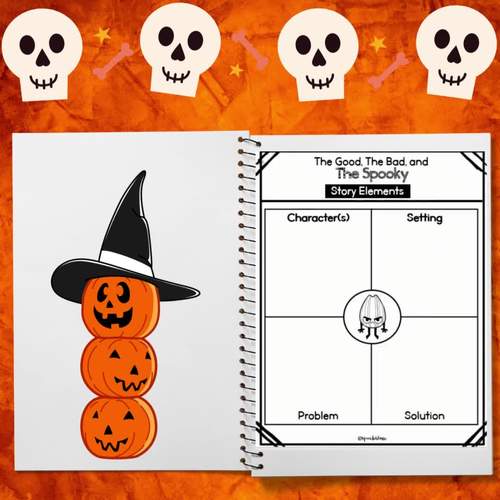 The Good, The Bad, and The Spooky Book Companion Bundle for Teachers & SLPs