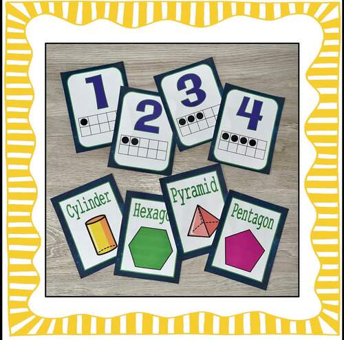 Toy Story Numbers & Shape Posters by ChalkboardCorner | TPT