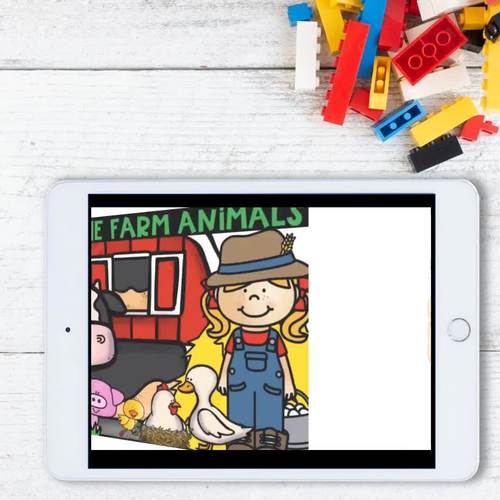 Feed the Farm Animals: Articulation Boom Card Activity | TPT