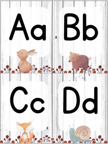French Word Wall Cards | Affiches pour le mur de mots by Caroline Joannette