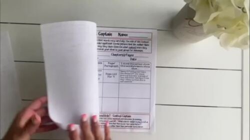 Literature Circle Role Sheets by The Prep Time Playground | TPT