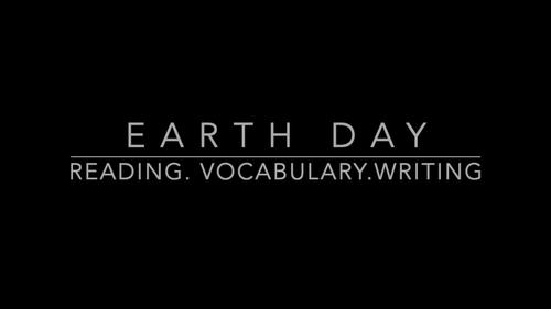 Earth Day Quick Reading, Vocabulary & Writing | Print & GO Earth Day ...