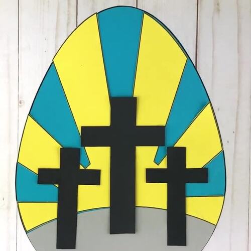 He Is Risen Craft - Easter Religious Craft Activity- Easter Sunday ...