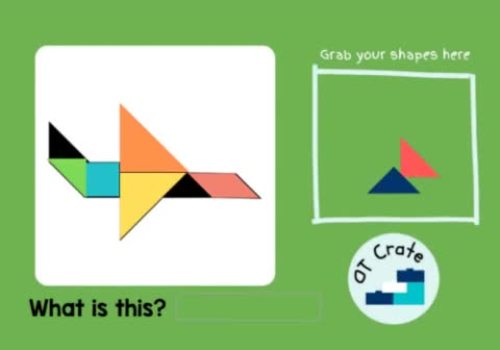 Boom Cards™ Tangrams by OT crate | Teachers Pay Teachers