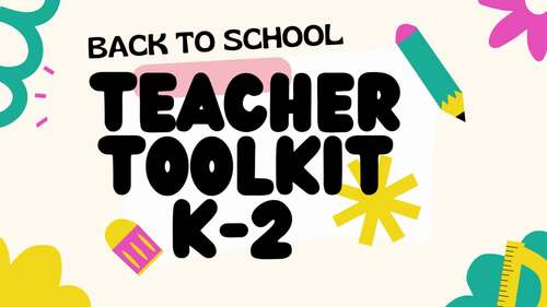 Back to School Toolkit: THE BUNDLE by Create Your Balance With Literacy