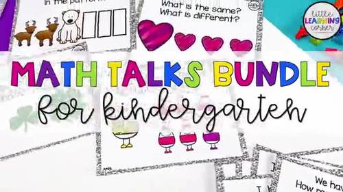 Second Grade Math Talks - October - Digital and Printable | TpT