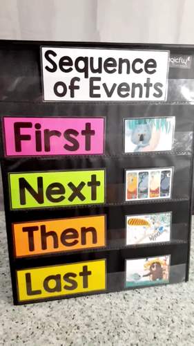 Sequence of Events by Elementary Divas | Teachers Pay Teachers