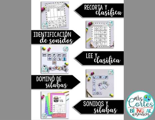 Centros conciencia fonológica- Letra p by mrscortes | TPT