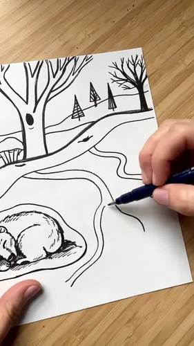 Winter Woodland Creatures Drawing Guide | How to Draw Woodland Animals