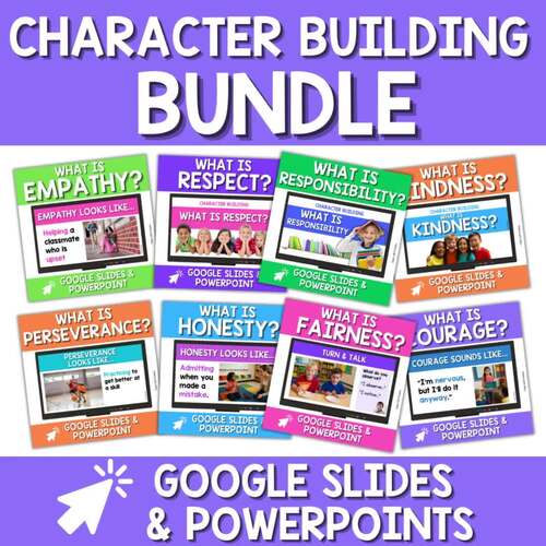 Character Education Bundle | SEL Classroom Management Lessons Teaching ...