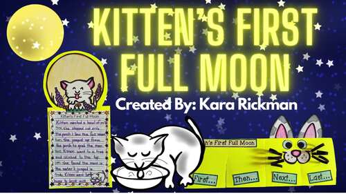 Linking Literature: Kitten's First Full Moon | TPT