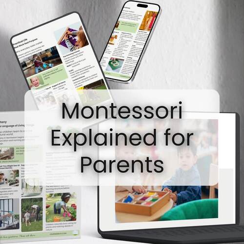 Montessori Parent Handouts Bundle 3-6 Classroom Areas Explained ...