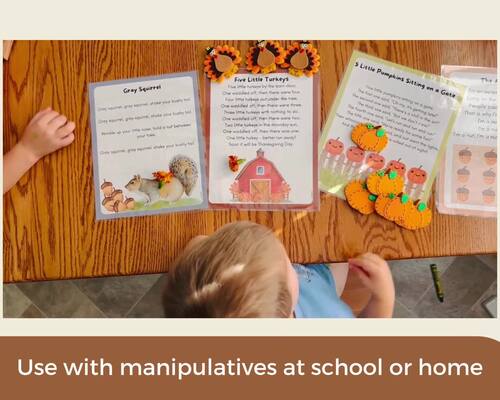 Fall Circle Time Songs by Grace and Peaks | TPT