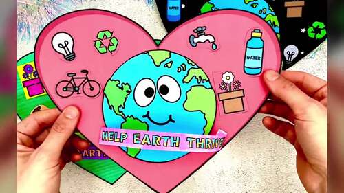Fun Earth Day Craft | No Prep Printable Earth Day Activity | Help Earth ...