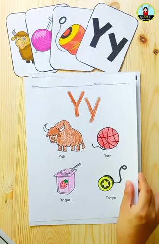 Letter of the Week Y Activities for Preschool and Kindergarten | TPT