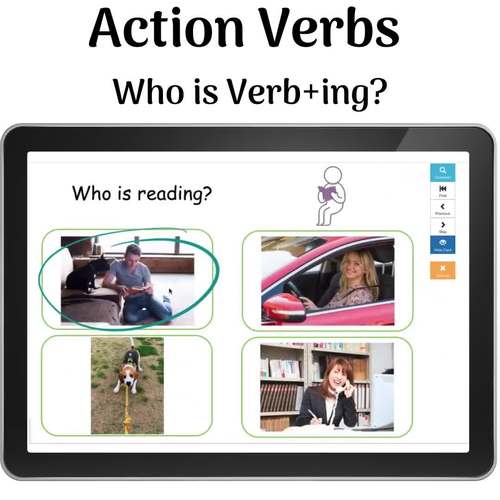 Action Verbs - Boom Card BUNDLE by Suzuki Speech Therapy | TPT