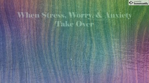 Baby Owls & Bag Worries STRESS ANXIETY WORRY No Prep SEL Lesn 7 vid & activ