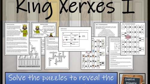 King Xerxes I Escape Room Activity by Creative Primary Literacy | TPT