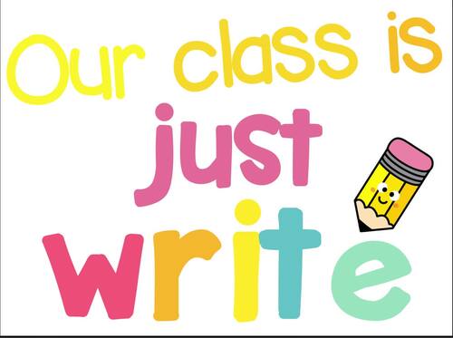 Pencil-Themed Back to School Bulletin Board-Our Class is Just Write ...