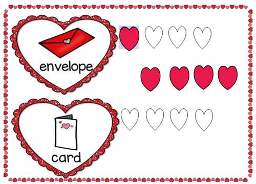 Valentine's Day Boom Cards | Syllable Activities | February | TPT