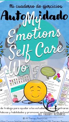 SPANISH VERSION - Behaviour Support: My Emotions Self-Care Workbook