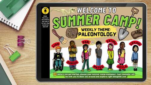 Paleontology | Fossils LINKtivity® (Fast Finisher, Fun Friday, Sub Plans)