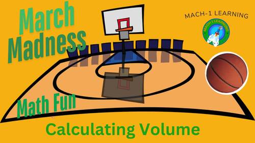 March Madness Math Game Calculating Volume - Fun Review of MD Standards