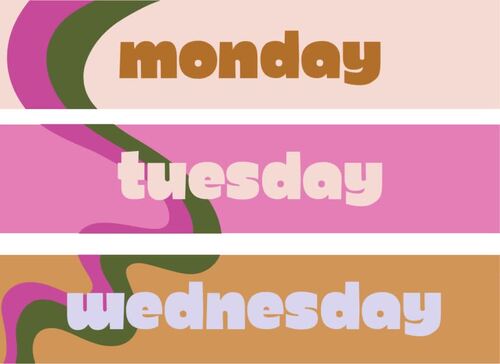 9 Editable Drawer Cart Labels | Rolling Cart Labels | 9 Drawer Cart Labels