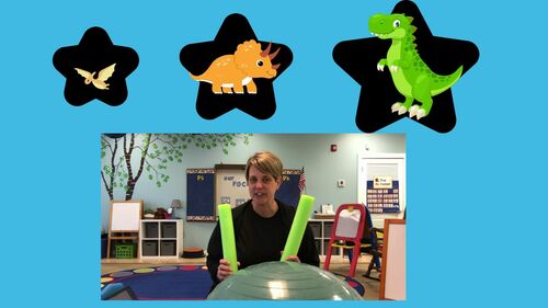 Sensory Drumming: At DinoLand by Stepping Stones Songbook | TPT