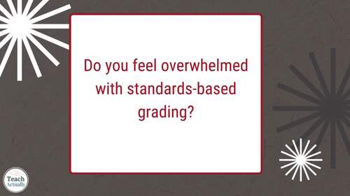 4th Grade Math NJSLA Standards-Based Digital Gradebook by TeachActually