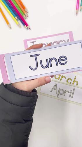 Months of the Year | Gentle Decor by Mrs Edgar | TPT