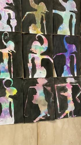 Indonesian Wayang Puppet art lesson for elementary arts. by javaart2023