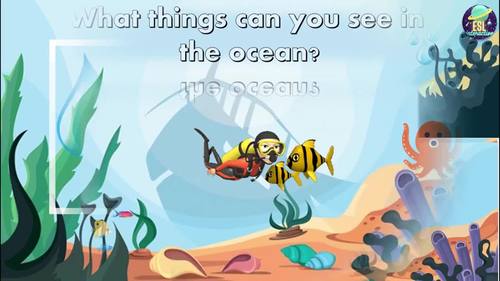 Saving Our Ocean. Interactive ESL PowerPoint Lesson for A2 Level Students