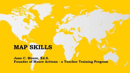 Map Skills by Moore Actions | TPT