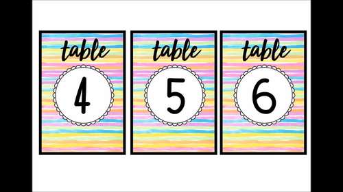 Classroom Starter Pack RAINBOW THEME by Hello Mrs Redfern | TPT