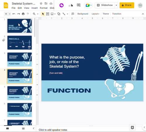 Skeletal System Bundle - Slides, Interactives, CLOZE Read, Quiz | TPT