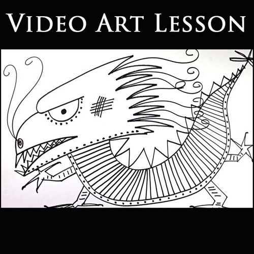 EASY Mystical Dragon Drawing Lesson | Chinese New Year Art Activity Project